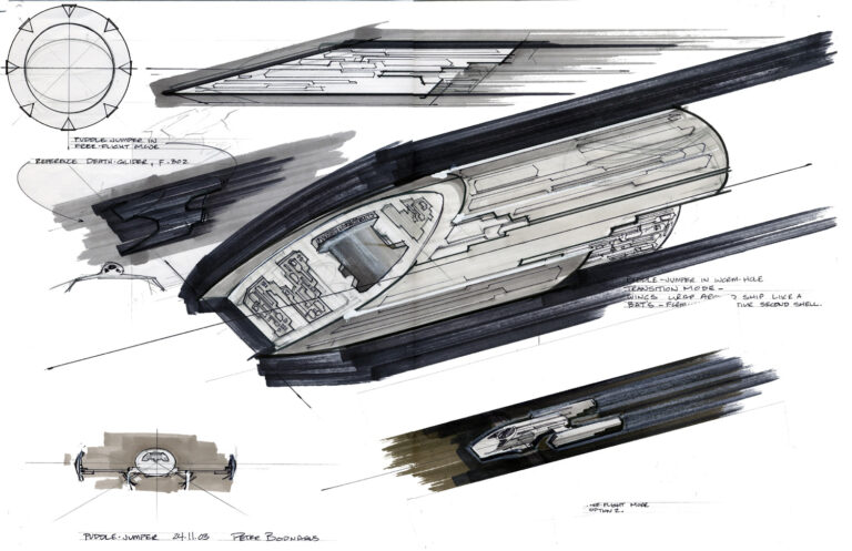 Designing Stargate’s Puddle Jumper | Stargate Archive