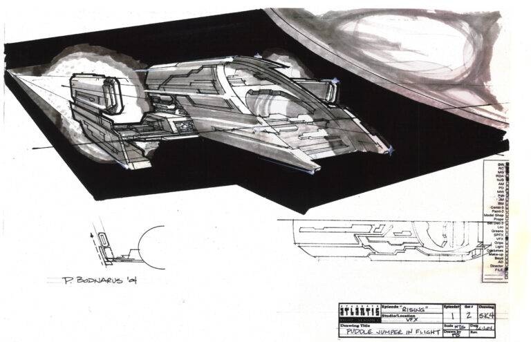 Designing Stargate’s Puddle Jumper | Stargate Archive